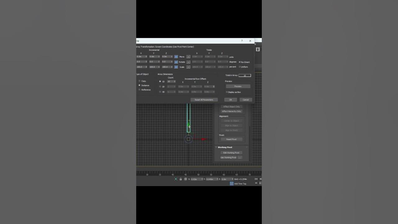 How to Use Array & Align in 3ds Max | Quick & Easy 3D Modeling Tutorial - YouTube