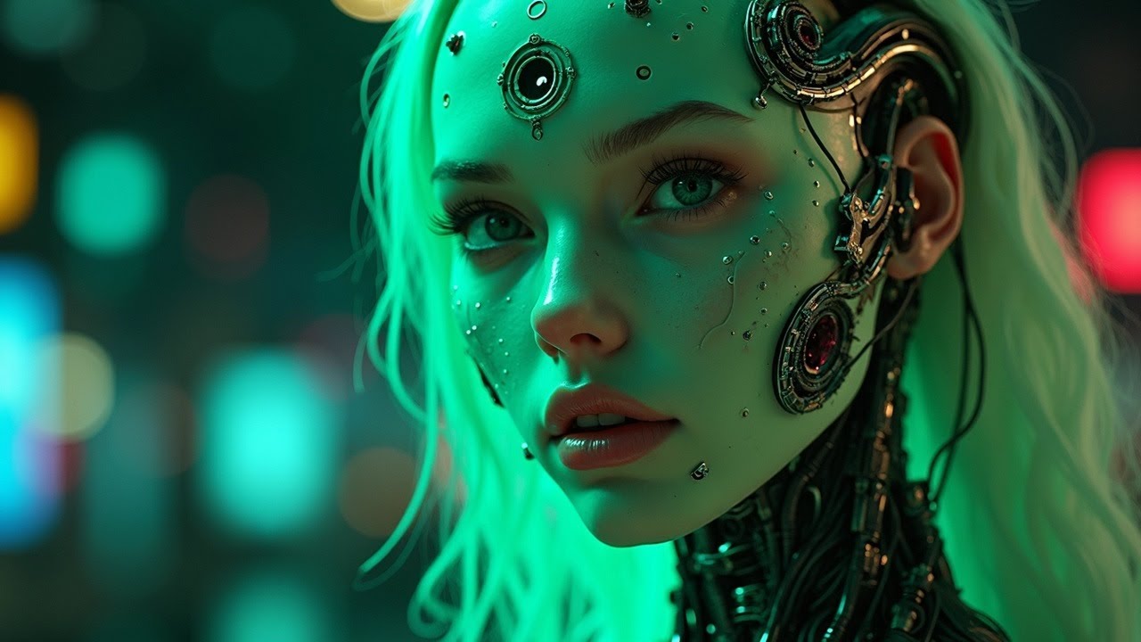 Dark Techno to 4k Ai Generated and Animated Cyborgs #trending # ...