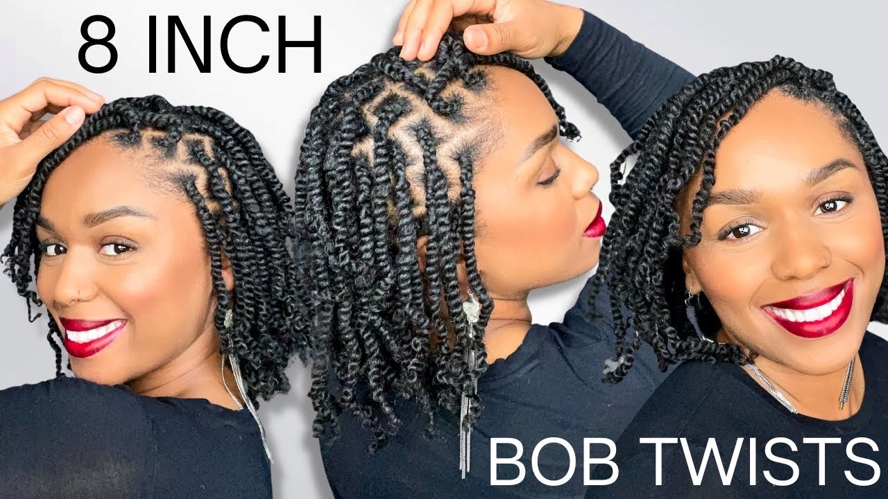 QUICK and EASY 🙌🏾🔥 BOB SPRING TWISTS | 8 INCHES | $10 Protective Style ...