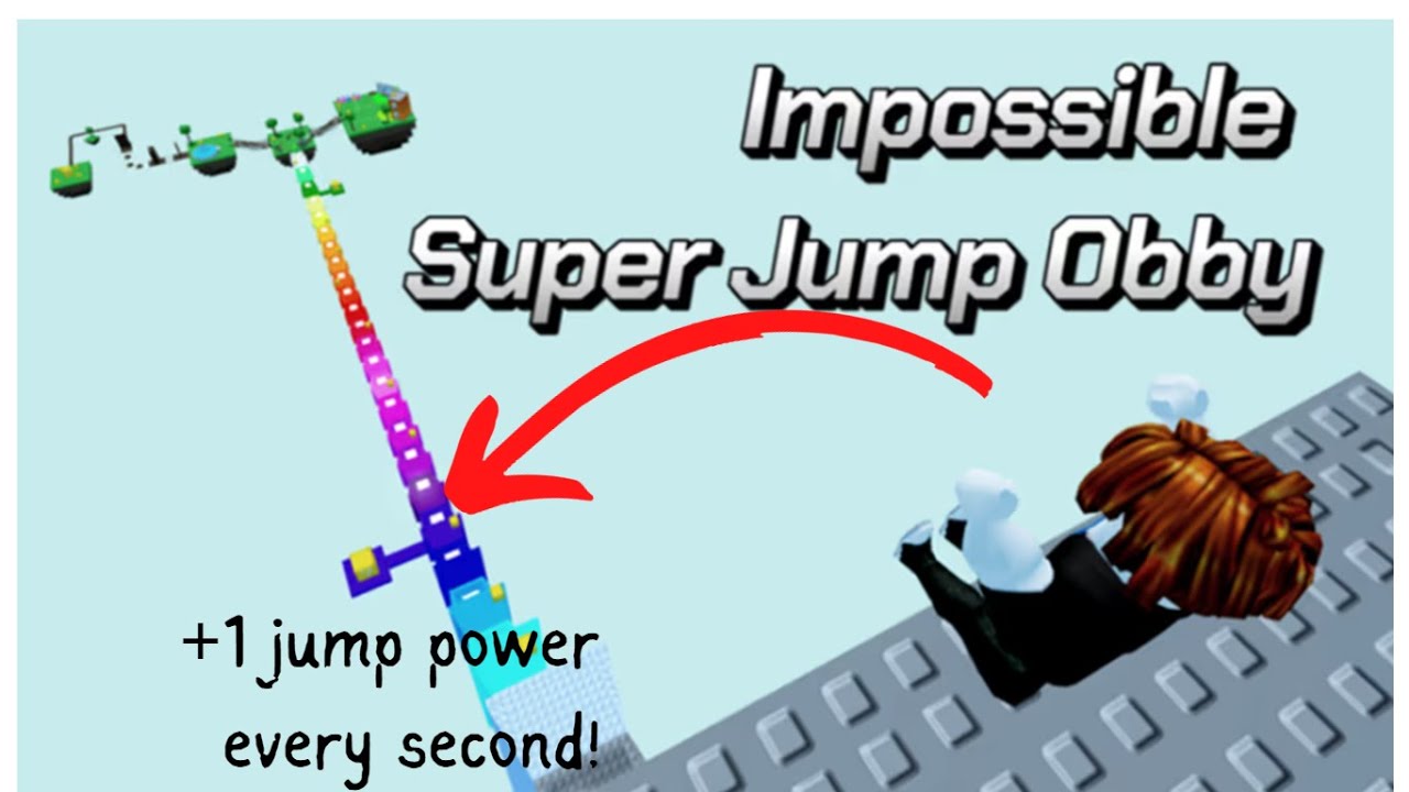 Roblox but every sec you get +1 jump power! - YouTube