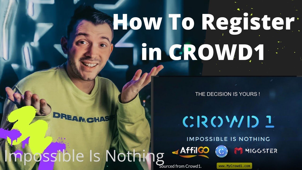 How To Register In CROWD1? How To Login Crowd1? How To Buy Package In ...