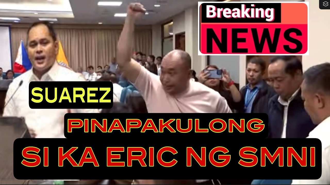 Hindi Natatakot Si Ka Eric Kay Suarez ,Pinapakulong - YouTube