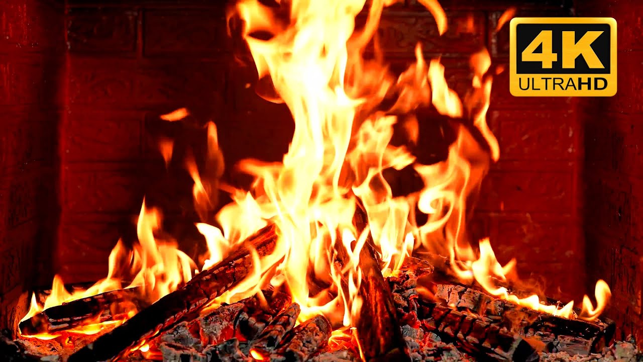 🔥 The Most Beautiful Fireplace Ambience 12 Hours 🔥 Crackling Fire ...