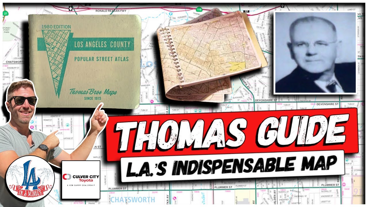 Thomas Guide: L.A.’s Indispensable Map! - YouTube