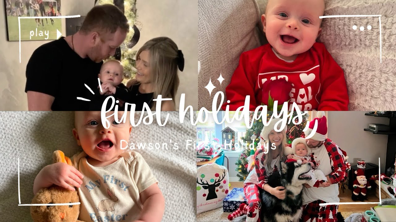 FIRST HOLIDAYS / first holidays with our baby boy ️ a mix of clips ...