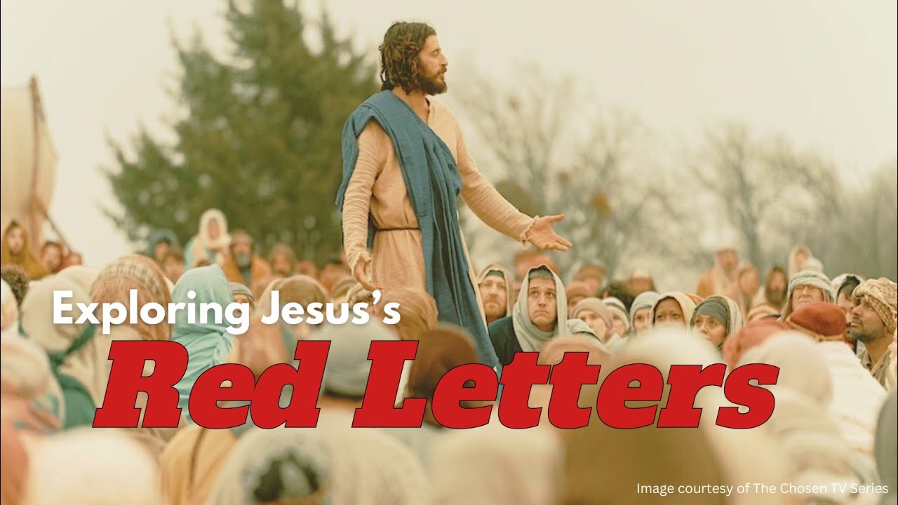 Exploring Jesus's Red Letters - Week 5 (Luke 10:38-42) (3/30/25) - YouTube