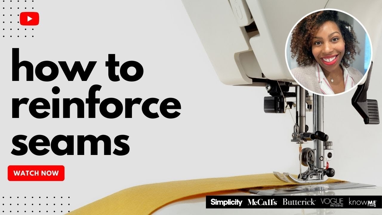 How-to Reinforce Seams with Brittany J Jones - YouTube