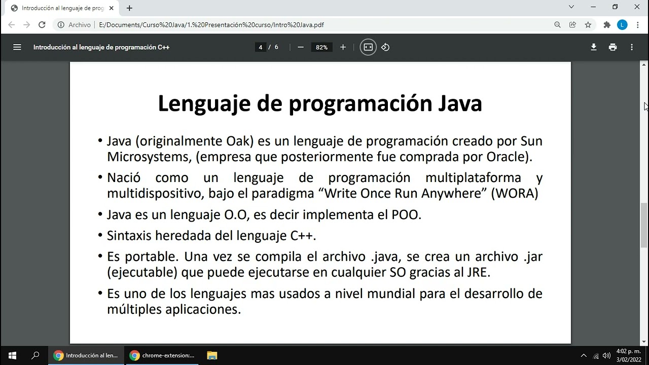 Video 2 - Introducción al lenguaje de Programación Java | Curso de POO en Java - YouTube