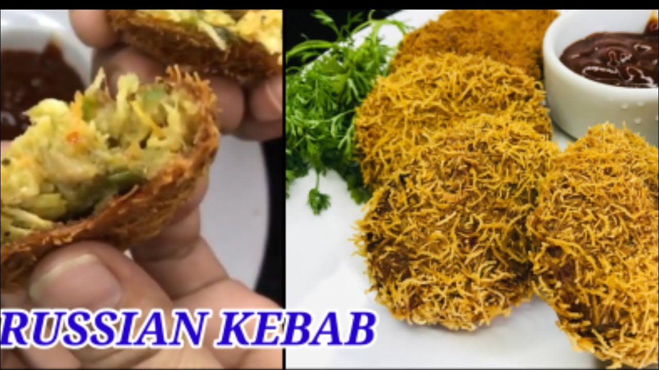 How To Make Chicken Russian Kebab Bhatiyara Style | Ramzan 2022 Special ...