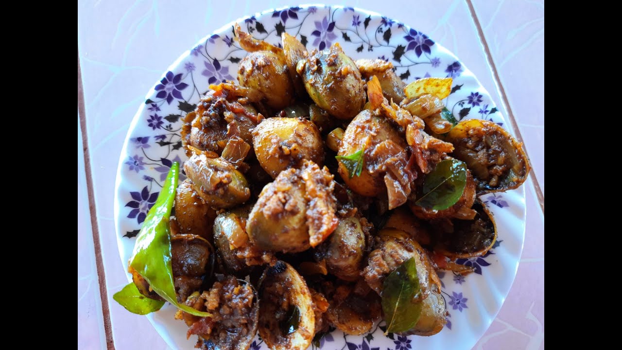Shell fish roast/Clams Sukka - Maruvayi sukka - YouTube