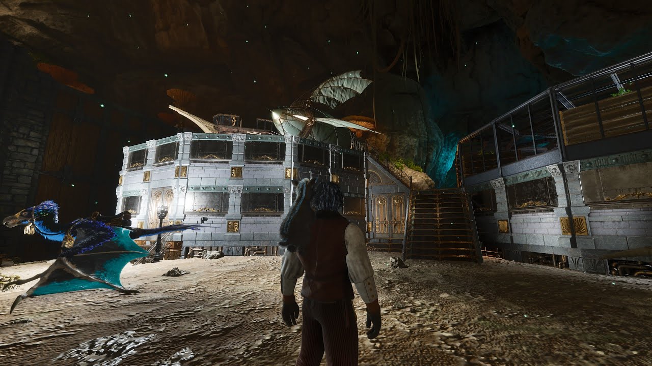 Ark Aberration Red Zone and finding "Blue Base" - YouTube