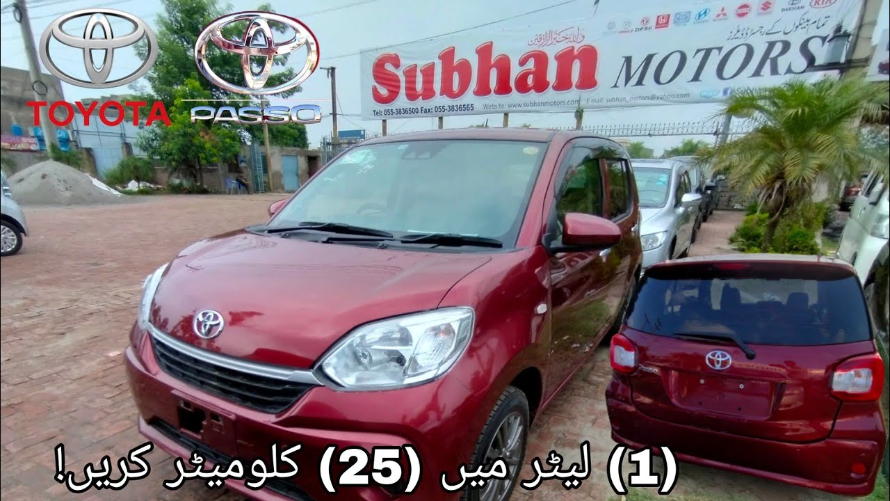 Toyota passo full option 1000cc 2020 model 22 import full detailed ...