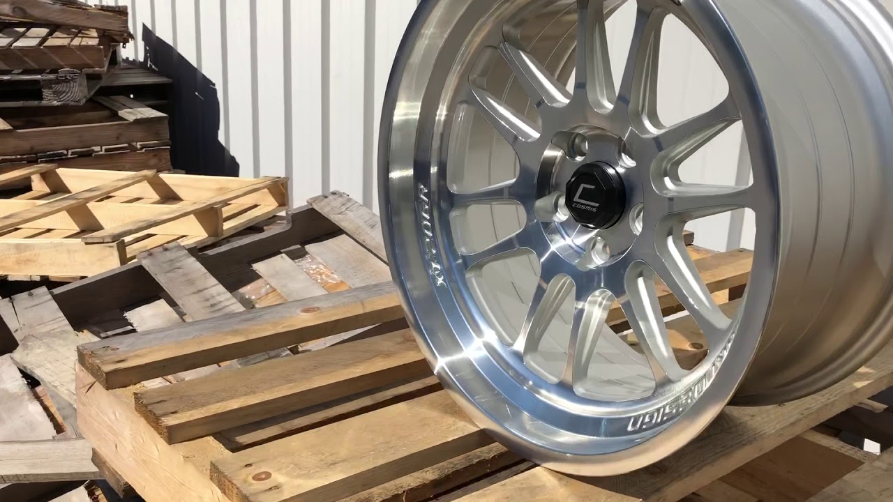 Up close and personal with the new cosmis racing wheels xt-206r silver ...