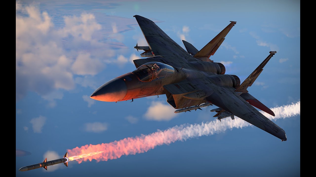 War Thunder | F15C MSIP, AIM-120A AMRAAM Domination! - YouTube