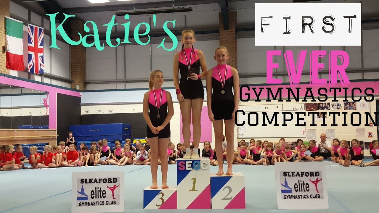 Katie's First Ever Gymnastics Competition Dec 2015 - YouTube