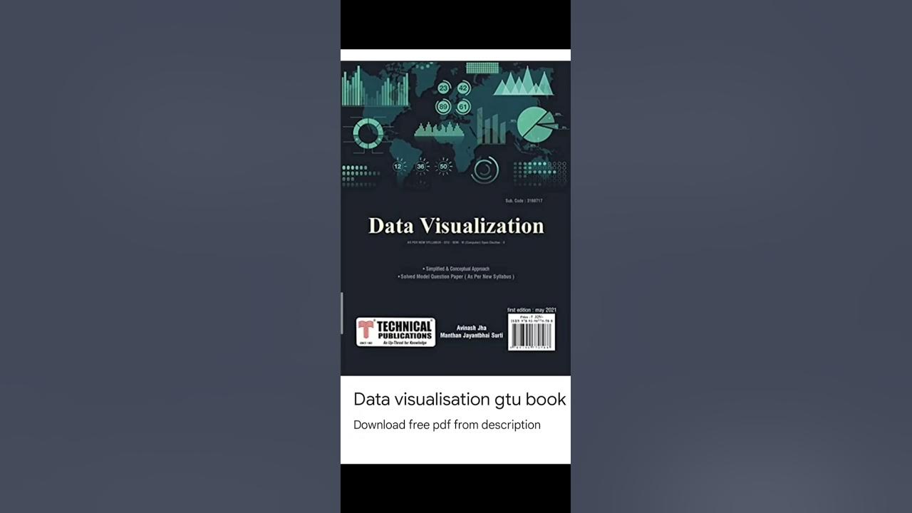 Data visualisation/gtu/BE/sem 6/Computer science and engineering book pdf - YouTube