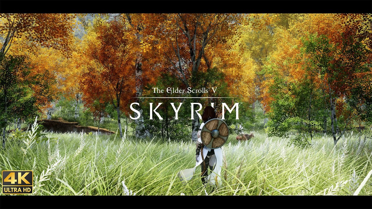 Skyrim SE Ultra Modded 4K : Best Next Gen Graphics !! w/Modlist ...