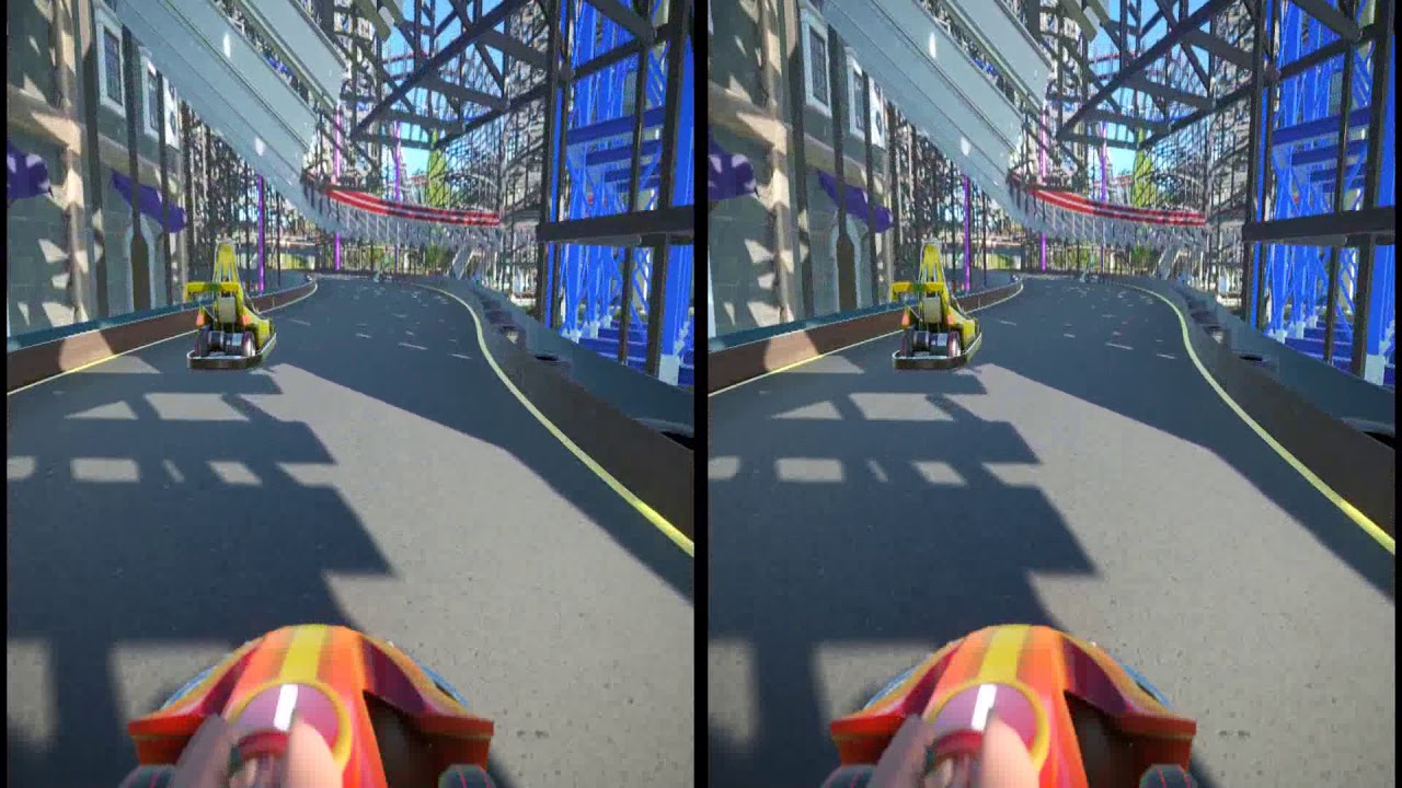 vr roller 3d videos k.m-vr 3 - YouTube