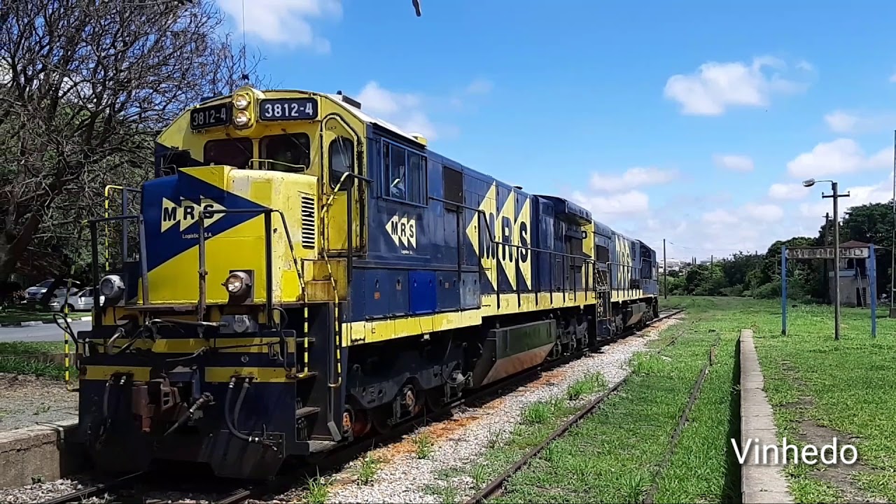 MRS #3812-4 passando por Vinhedo e Louveira - YouTube