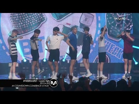 [MPD직캠] 방탄소년단 직캠 'Lovers High' (BTS Fancam) | @MCOUNTDOWN_2015.4.30