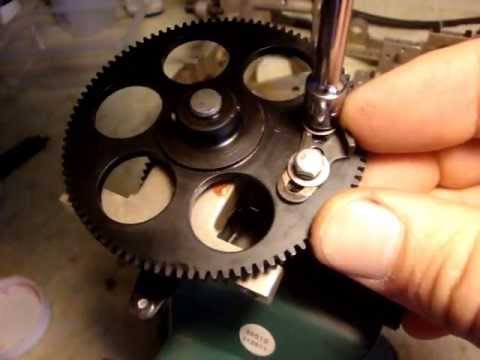 Kleinschmidt TT-98 Teletypewriter Carriage Rack Drive Shaft Reassembly ...