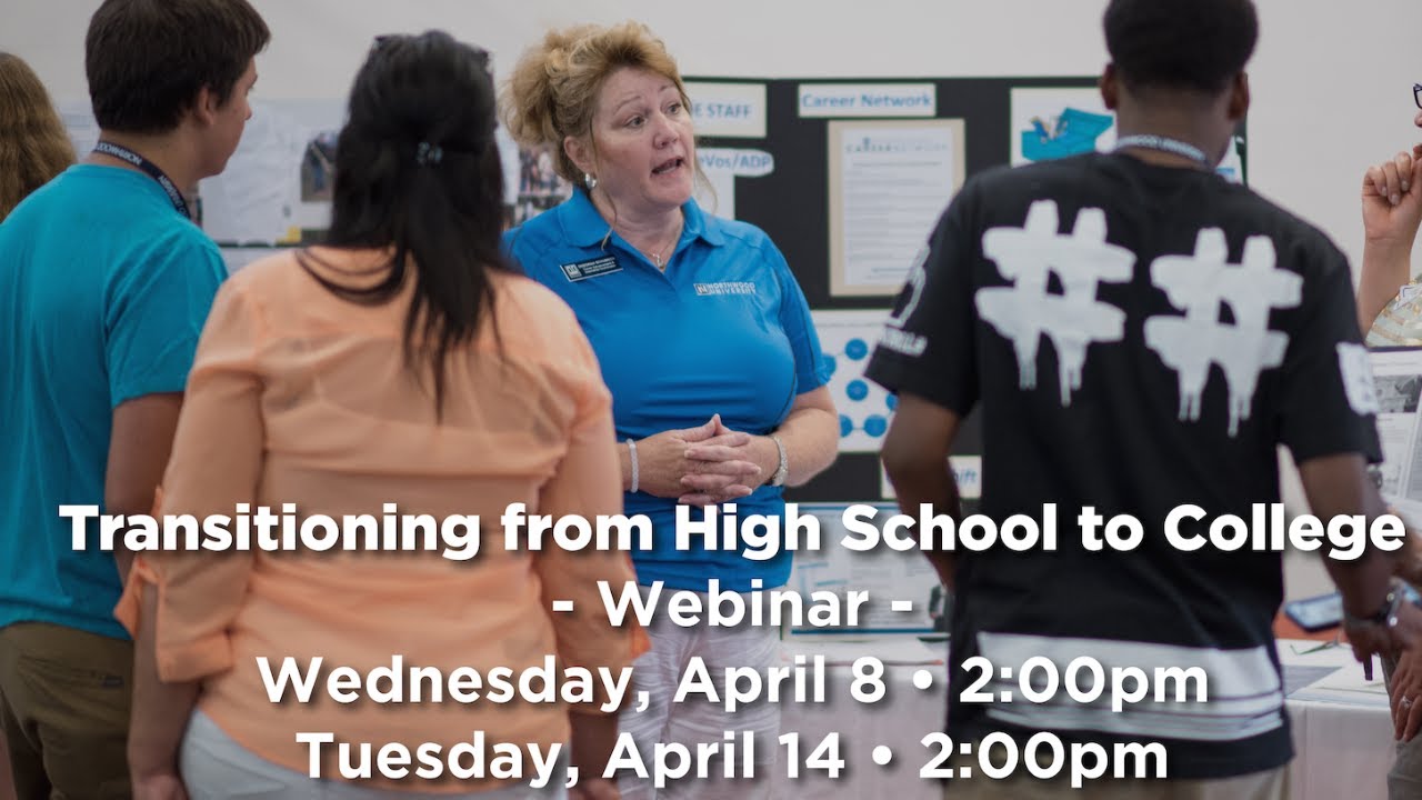 Transitioning from High School to College - YouTube