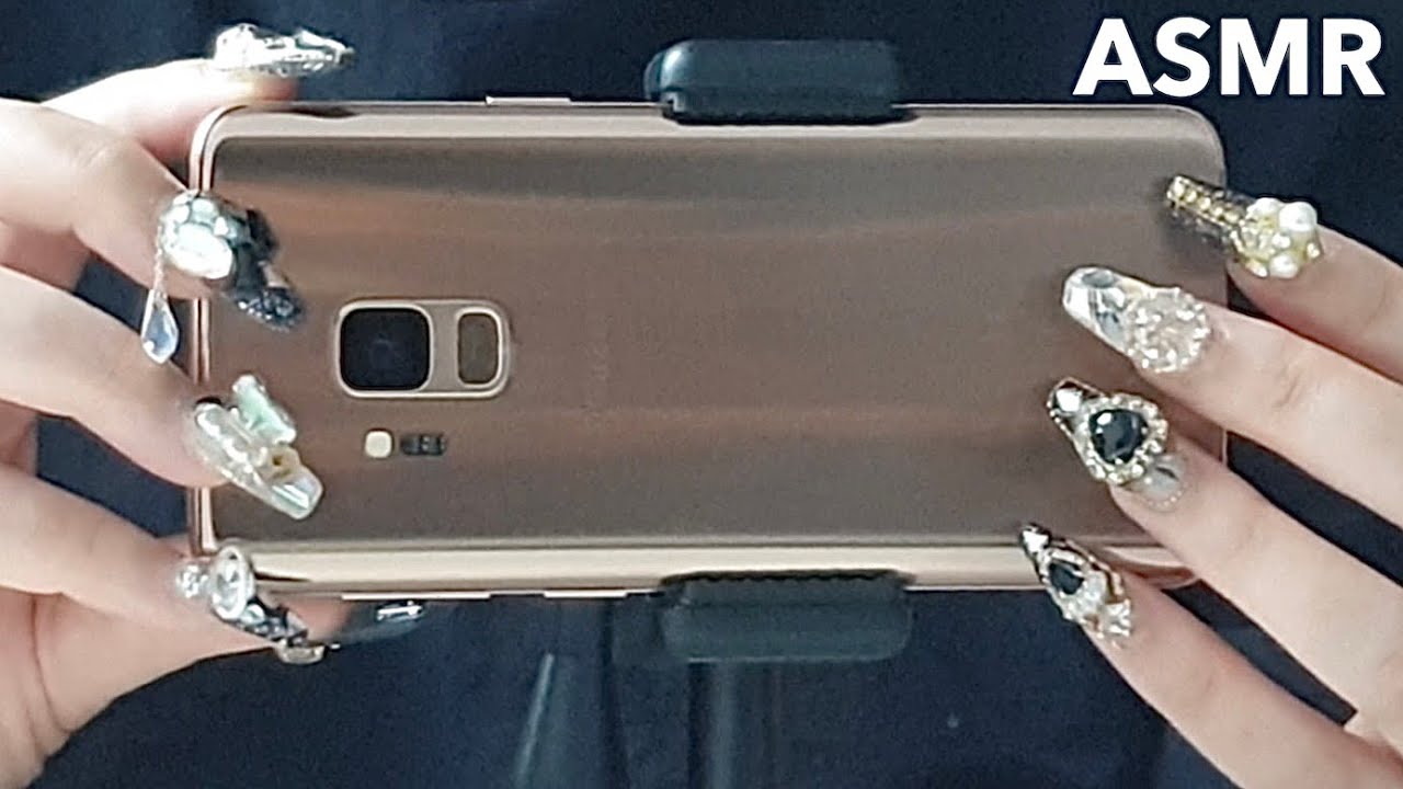 Background ASMR Galaxy S9 Camera Tapping + Phone Scratching / Fast ...