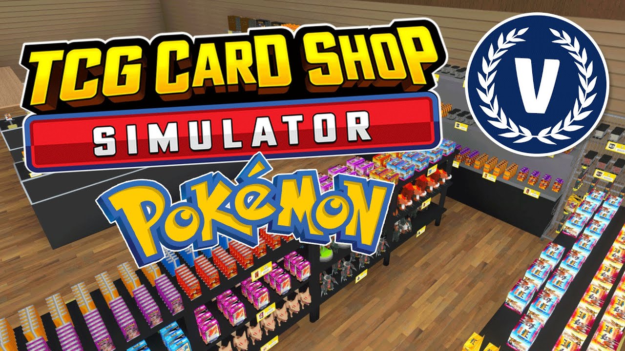 Pokémonkaarten te koop! - Pokémon TCG Store Simulator - VakoGames - YouTube