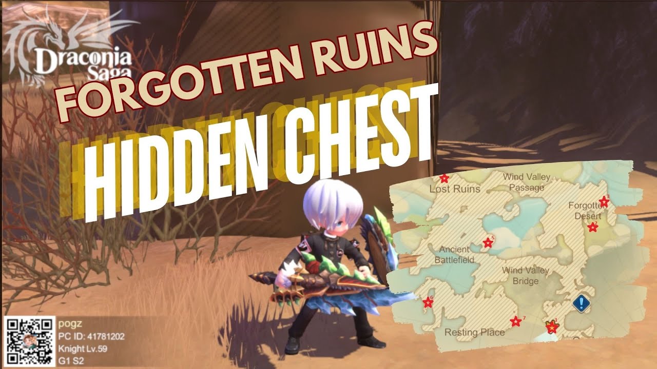 Draconia Saga: Forgotten Ruins Hidden Chest Guide - YouTube