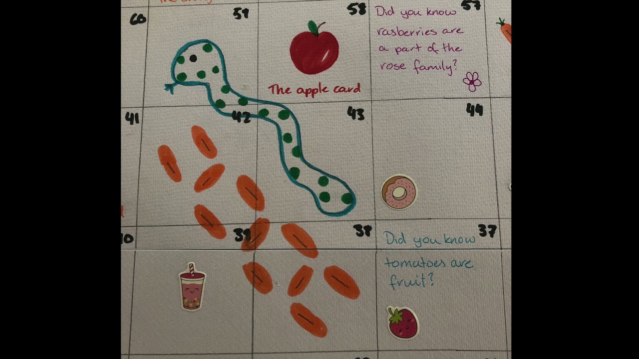 Healthy eating board game - YouTube