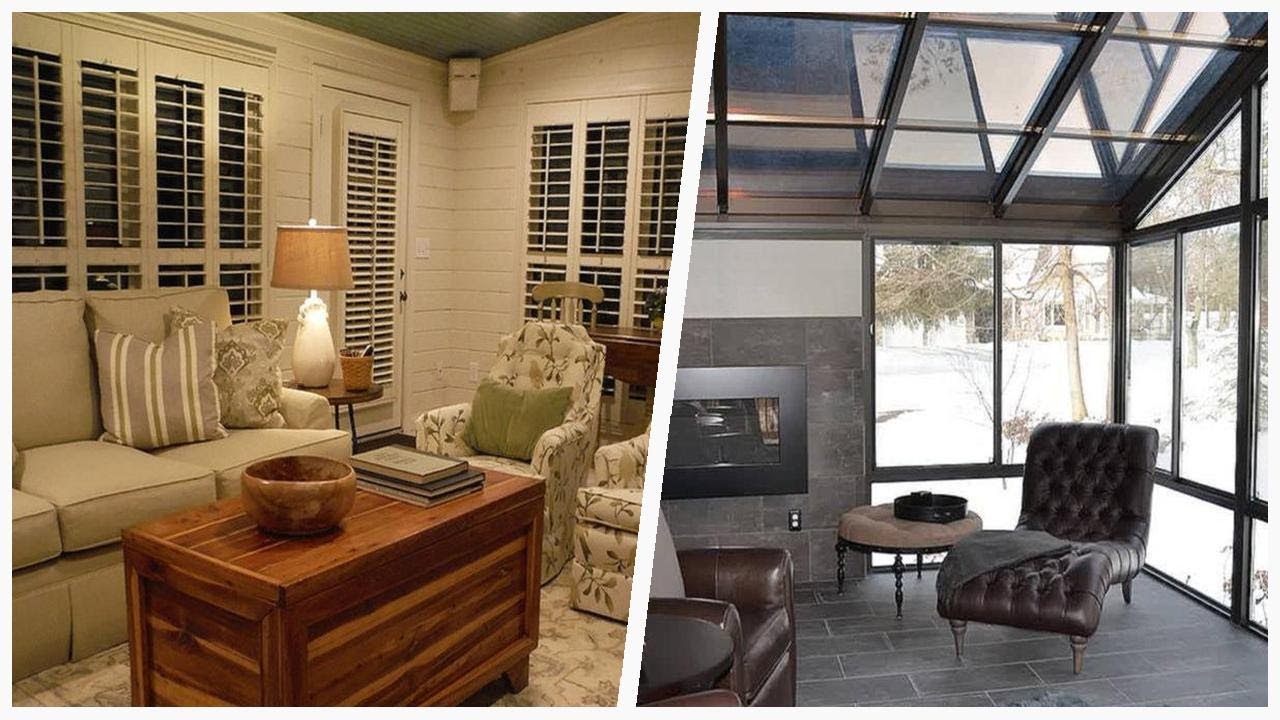 75 Ceramic Tile Sunroom Design Ideas You'll Love 😊 - YouTube