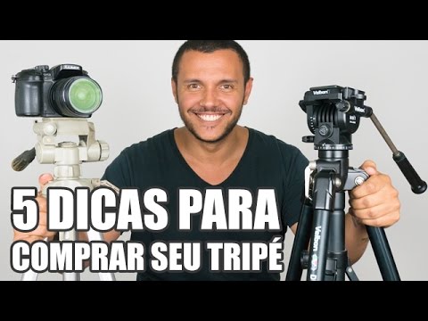 5 DICAS PARA COMPRAR SEU TRIPÉ - Saiba Qual o Melhor Para Você - YouTube