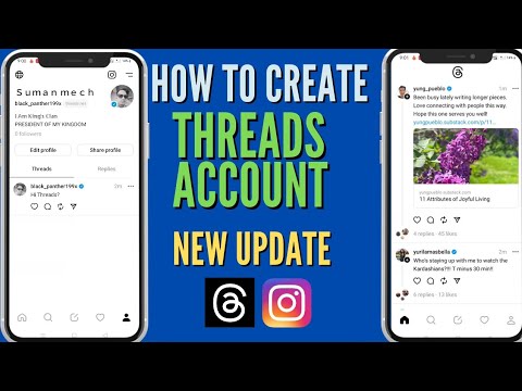 How To Create Threads An Instagram App Account || Create Threads Account On Instagram - YouTube