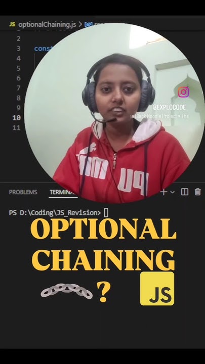 Optional chaining es6 #codinginterview #javascript #chaining #optional ...
