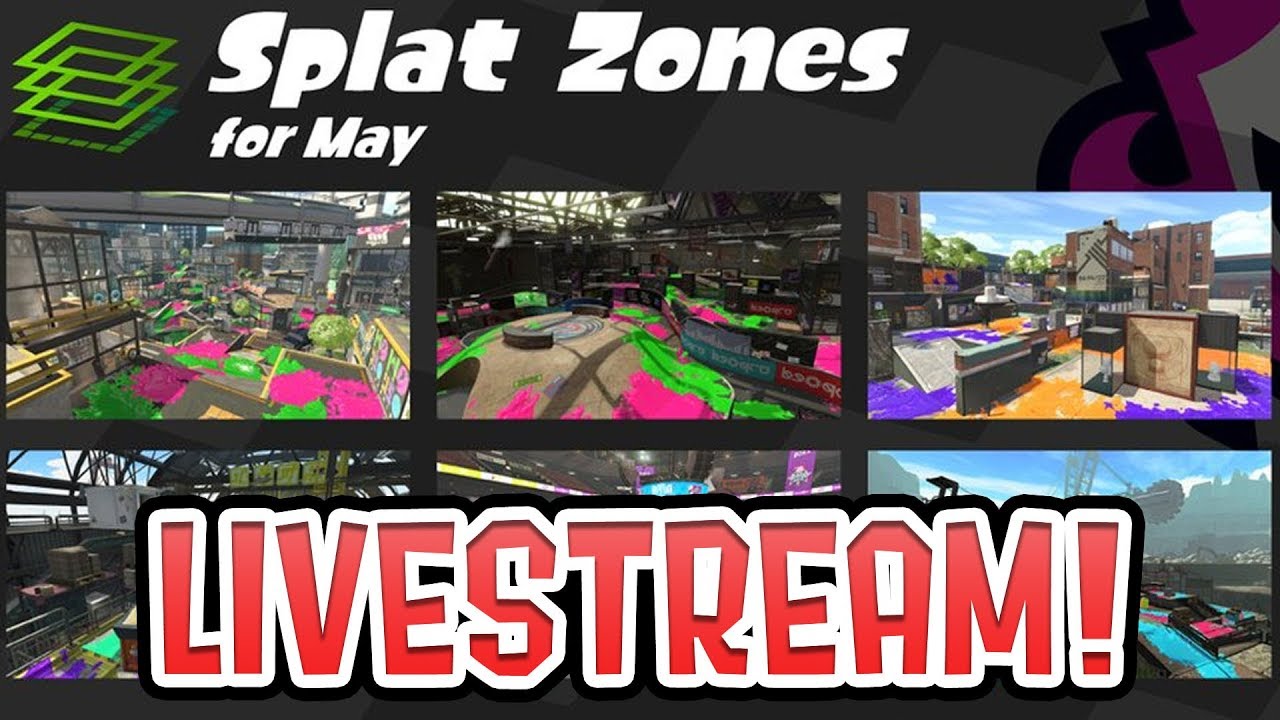 Splatoon 2 — May Splat Zones Rotation Practice - YouTube