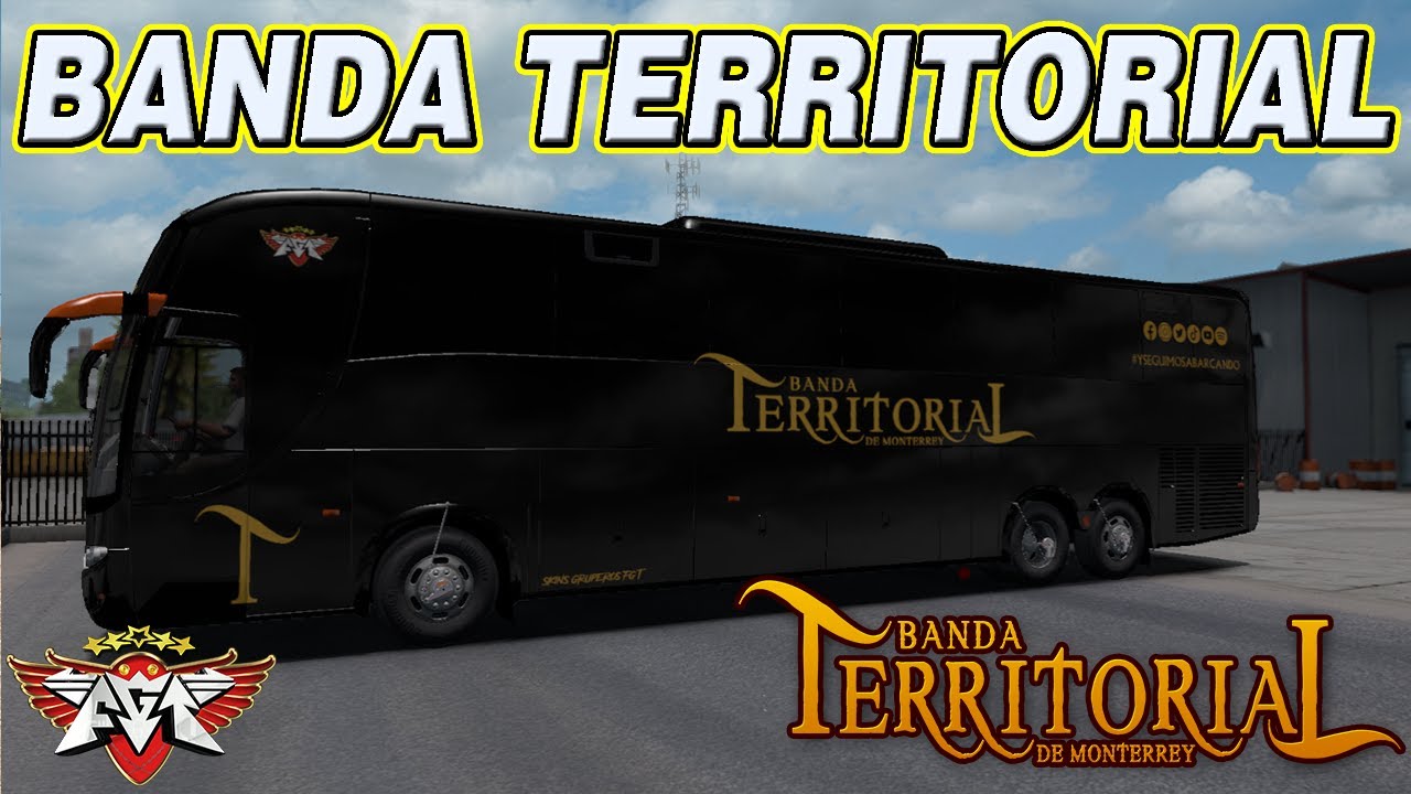 BANDA TERRITORIAL MARCOPOLO G6 1200 6X2 ATS - YouTube