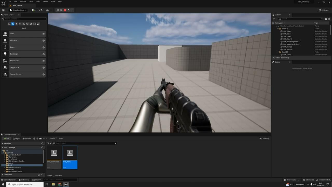 challenge fps unreal engine 5 - YouTube
