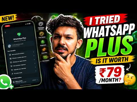 I Tried WhatsApp Plus... Is It Worth ₹79/Month? 🤔 Full Review
