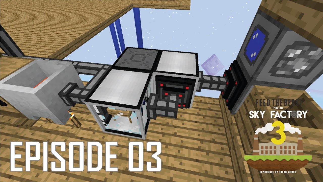 Sky Factory 3 - 03 - THE START OF AUTOMATION - YouTube