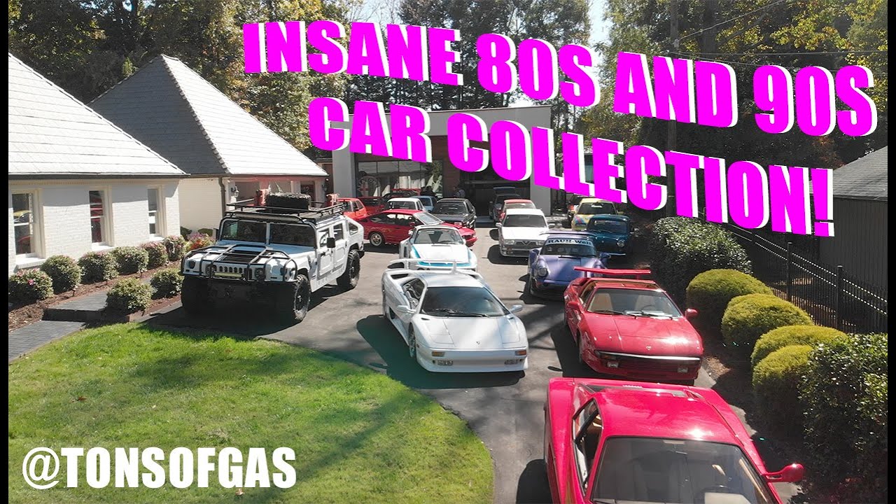 The Most Insane 80's and 90's Car Collection!! @Tonsofgas - YouTube