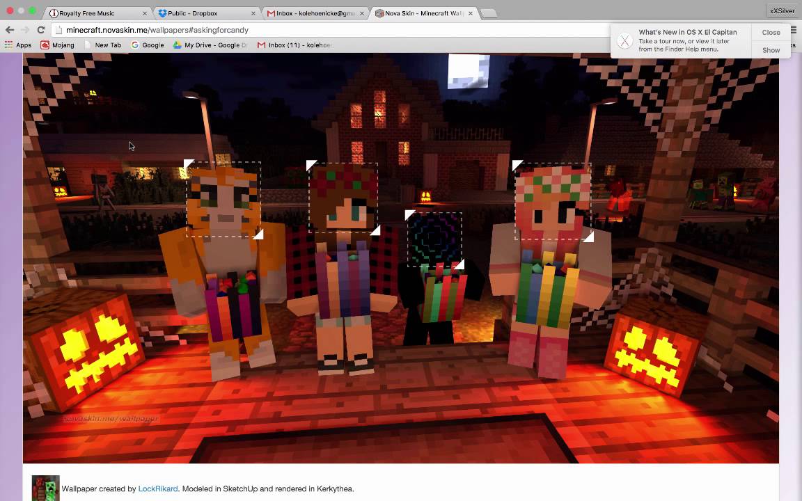 How to Make a Nova Skin Desktop Picture - YouTube