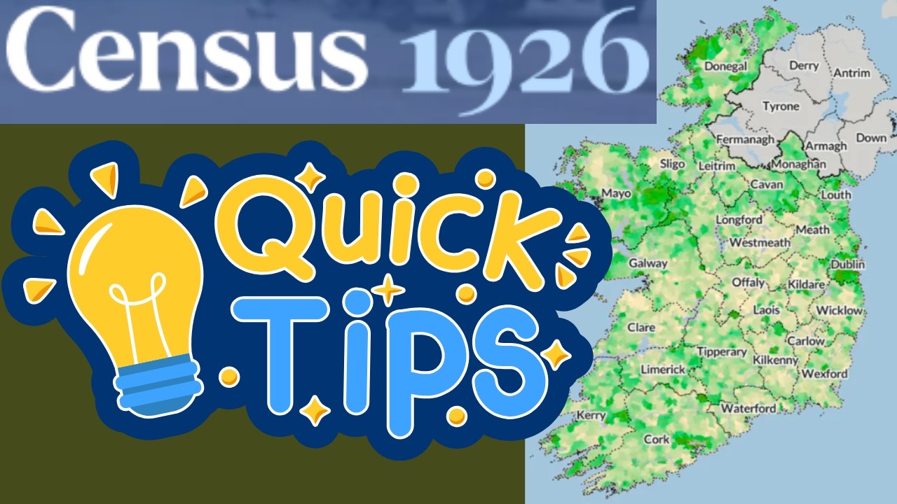1926 Irish Census: Beginner's Guide (10 Tips) - YouTube