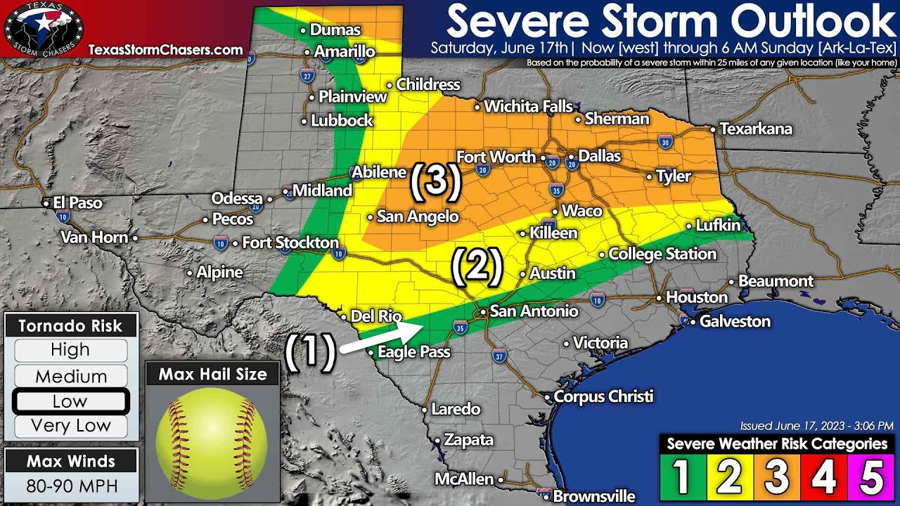 6/17/23 3:30 PM Texas Severe Weather Nowcast - YouTube