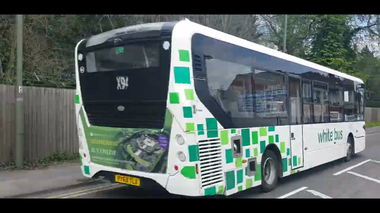 Here is the X94 White bus in Camberley Wednesday 19 April 2023 - YouTube