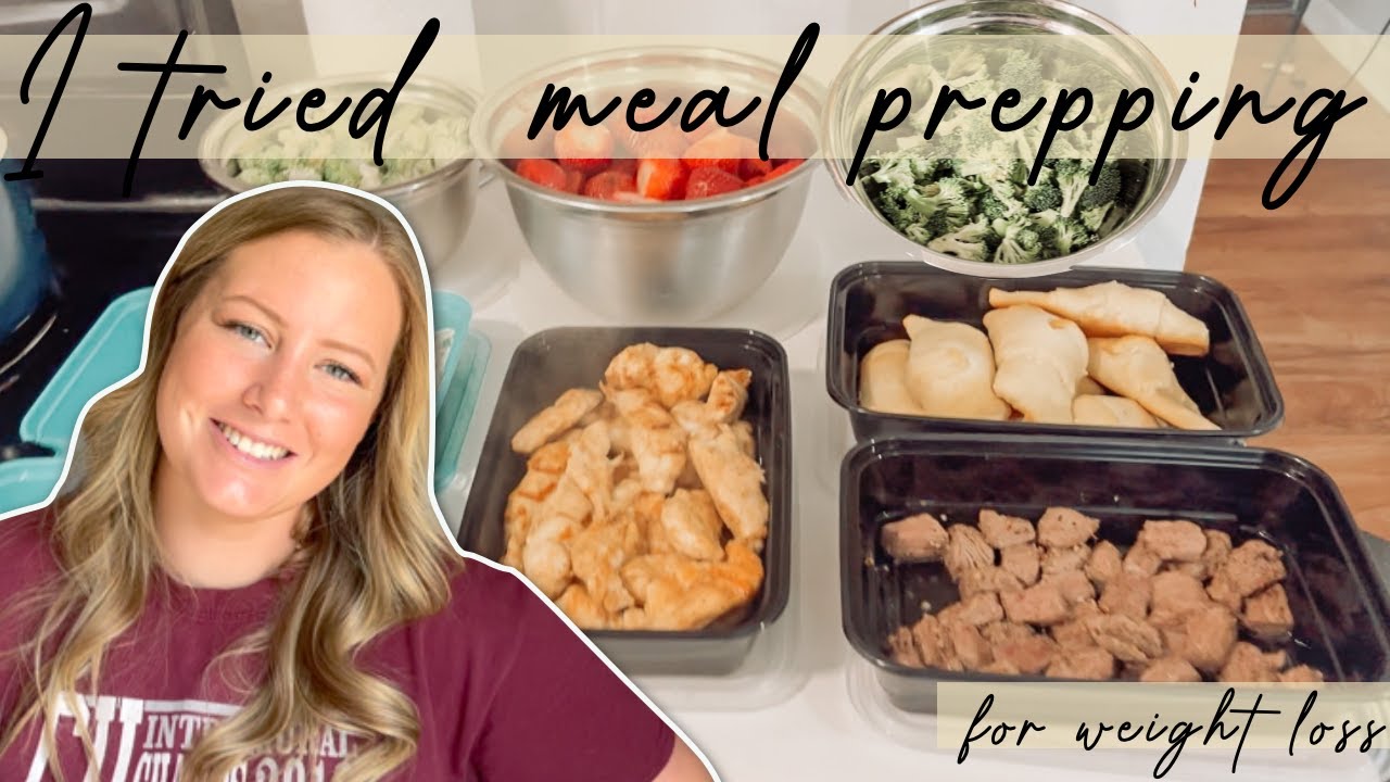 meal prepping for a week - YouTube