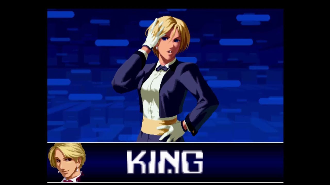 KOF 2002 Combos de King - YouTube