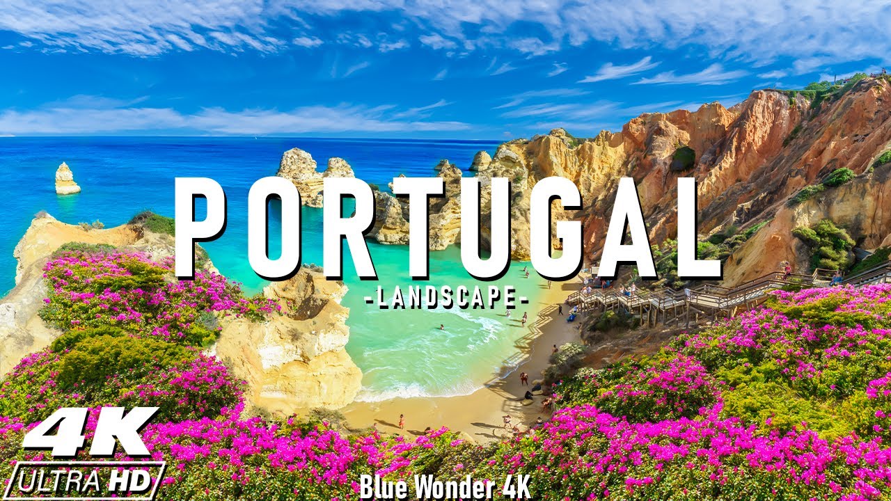 Portugal 4k - Relaxing Music With Beautiful Natural Landscape - Amazing ...
