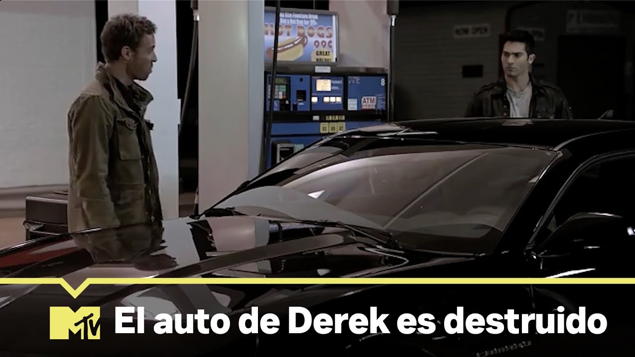 El auto de Derek es destruido | MTV Teen Wolf | Temporada 1 | MTV LA ...