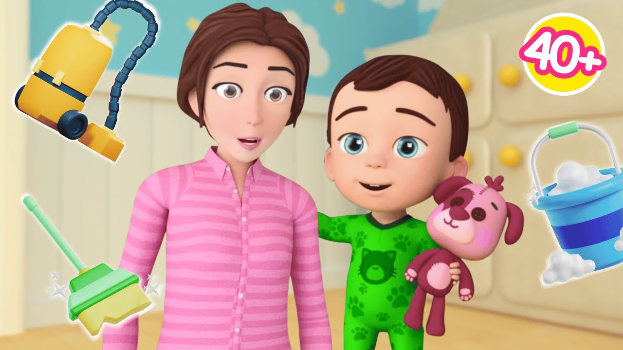 Clean Up Song More Nursery Rhymes Kids Song From Lalafun YouTube