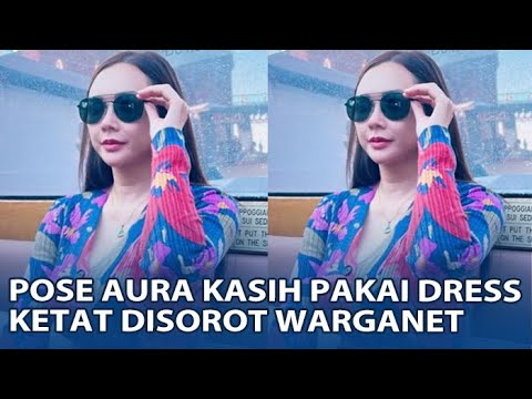 Janda Emang Menggoda, Pose Aura Kasih Pakai Dress Ketat Disorot Warganet: Aduh Neng Cantiknya